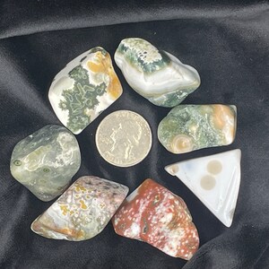 8th Vein and Assorted Ocean Jasper Tumbles, 2-3cm - Etsy