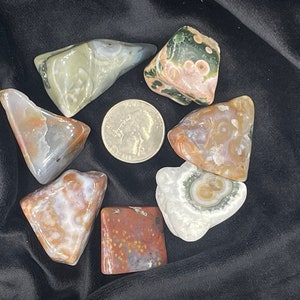 8th Vein and Assorted Ocean Jasper Tumbles, 2-3cm - Etsy