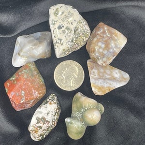 8th Vein and Assorted Ocean Jasper Tumbles, 2-3cm - Etsy