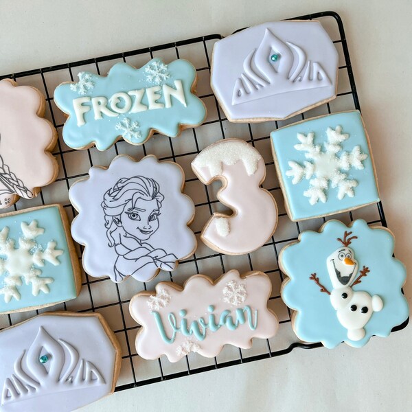 Frozen Sugar Cookies - Etsy