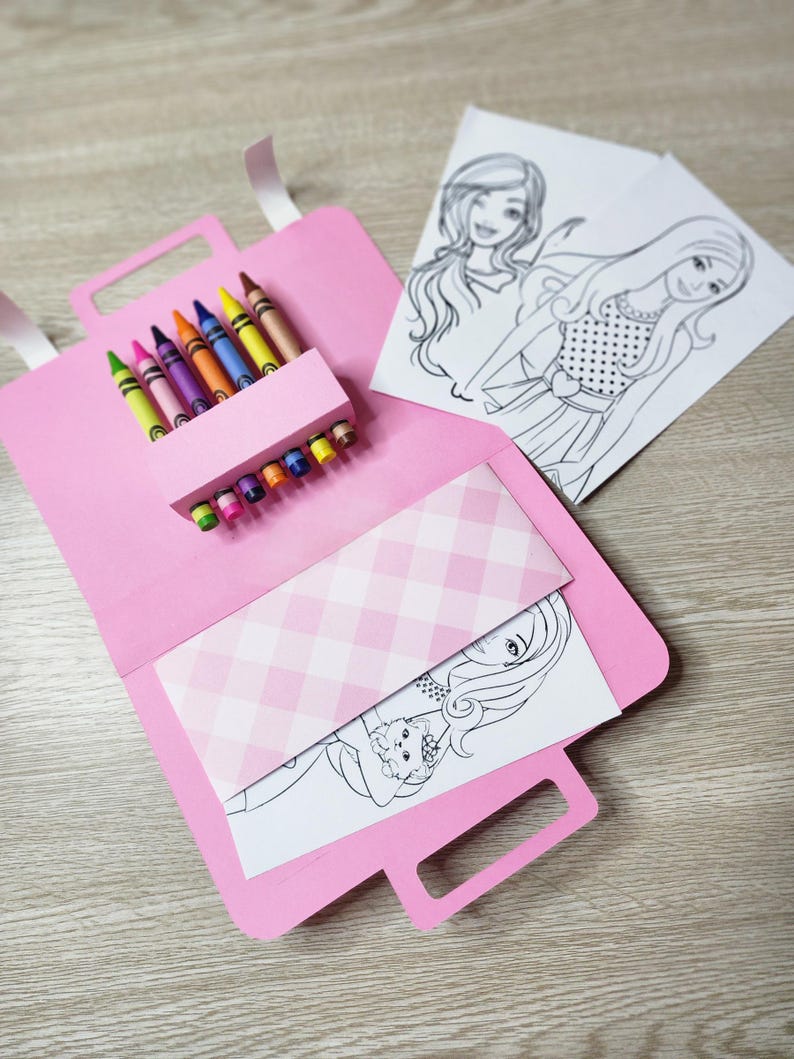 Crayola Holder Barbie / Crayon Barbie - Etsy