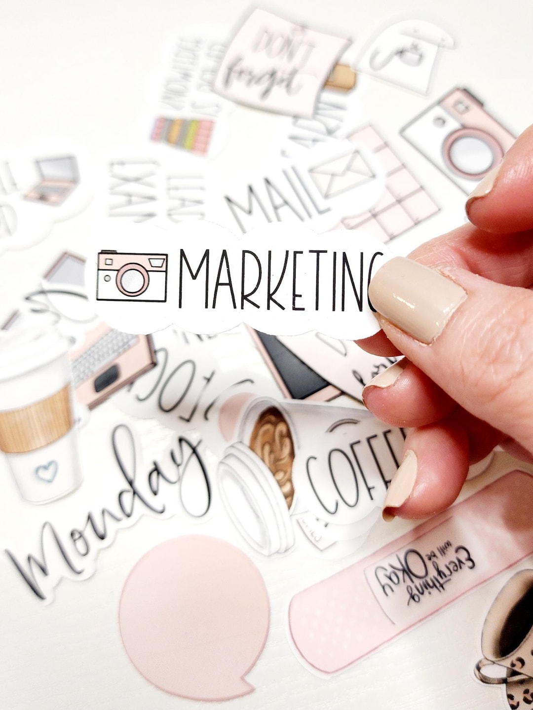 Goals Stickers Pack, Ideal for Notebooks, Phones, and Other Devices ...