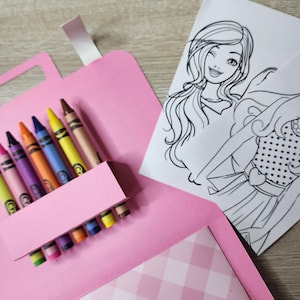 Crayola Holder Barbie / Crayon Barbie - Etsy