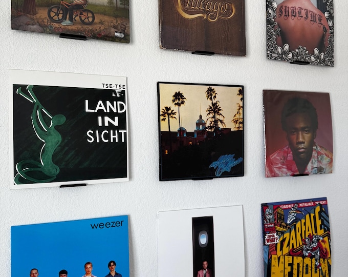 Vinyl Record Shelf Album Wall Mount Display - Etsy