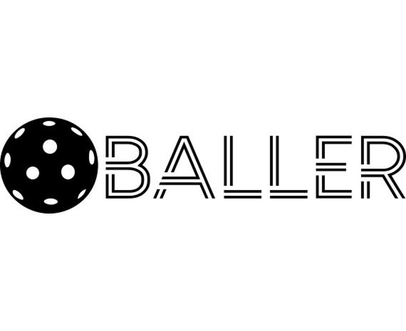 Pickleballer SVG Cut File, for Funny Pickle Ball Shirt - Etsy