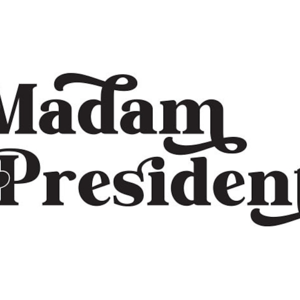 Madam Vice President Svg - Etsy