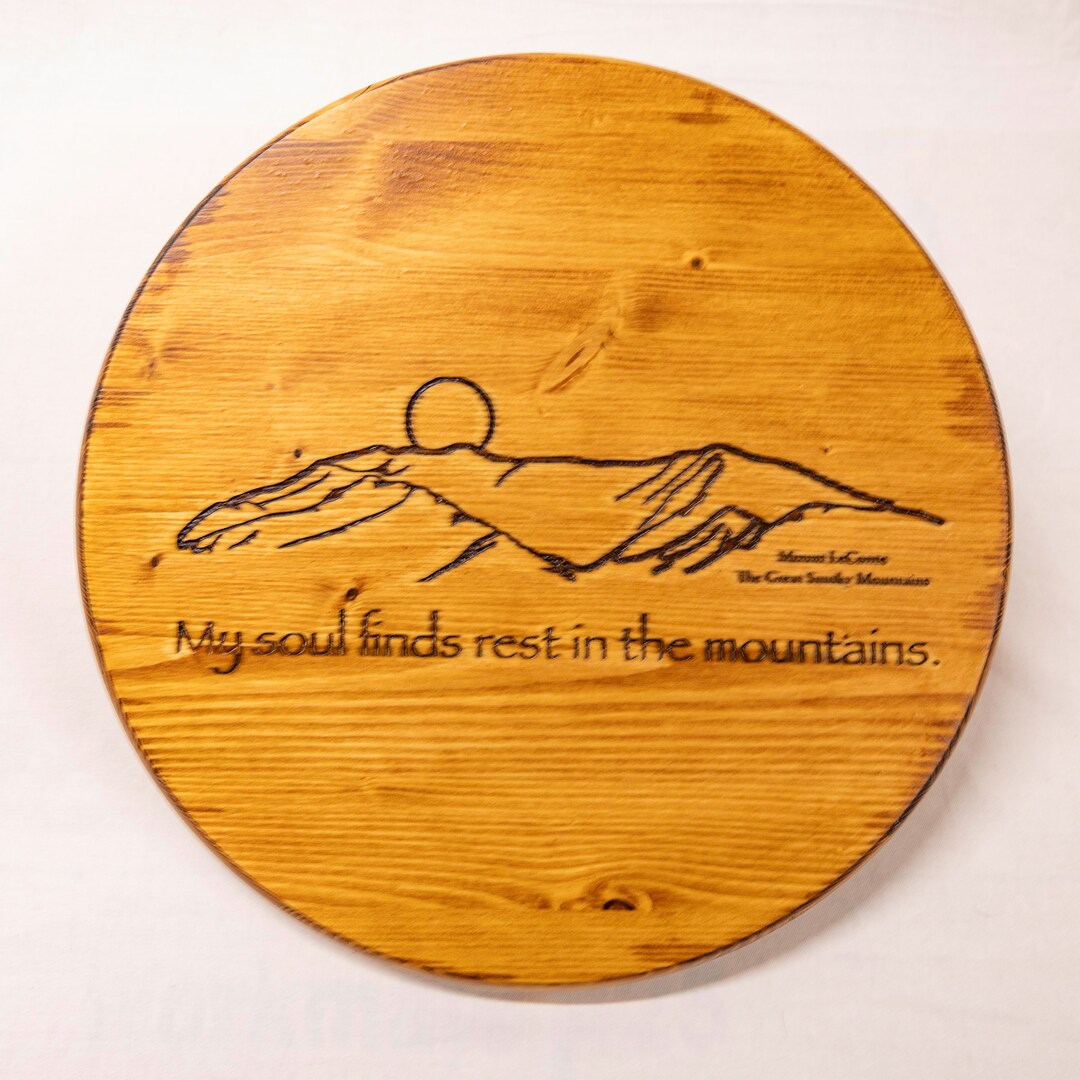 15 Inch Hand-made Lazy Susan (cherry Stain) - Etsy