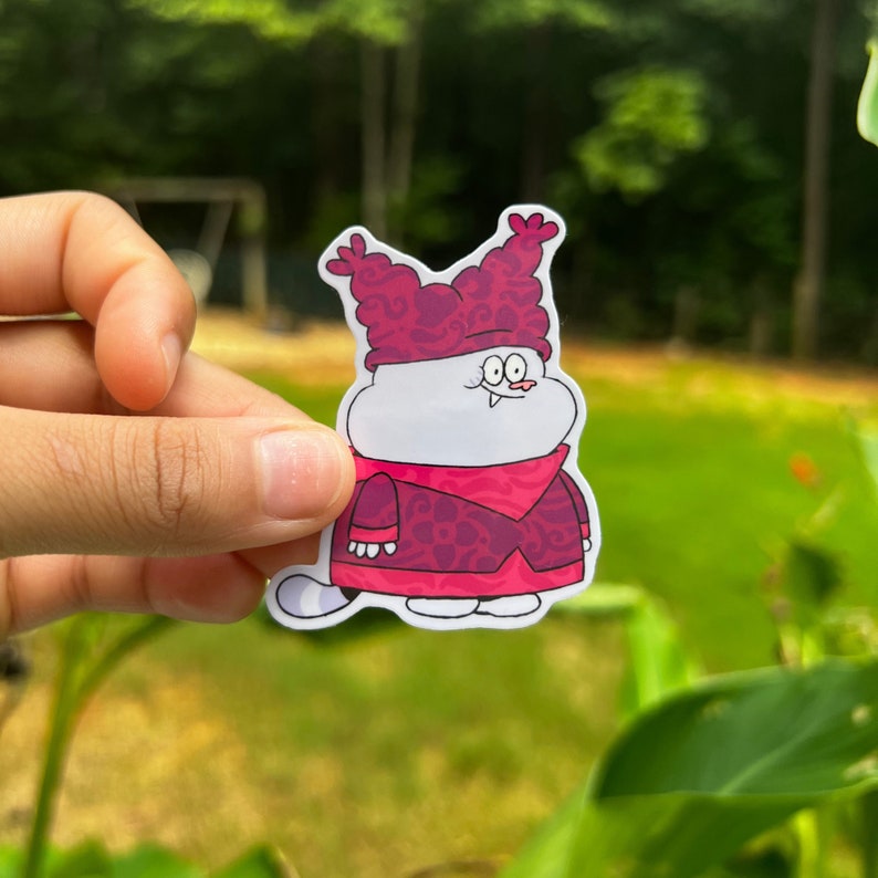 Chowder Sticker Laptop Decal Cartoon Sticker Journal - Etsy