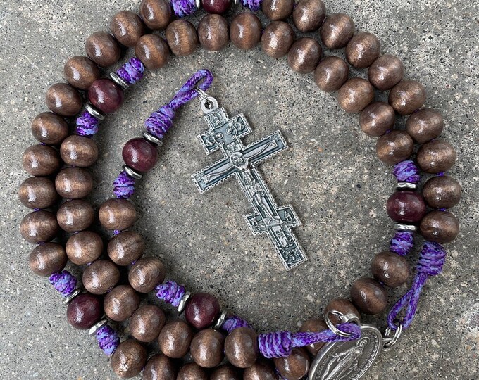 Theotokos Unique Handmade Catholic Rosary With Exclusive Hand-finished ...