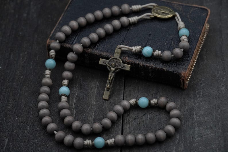 The Guardian Rosary | Handmade Catholic Rosary With Exclusive Wood ...