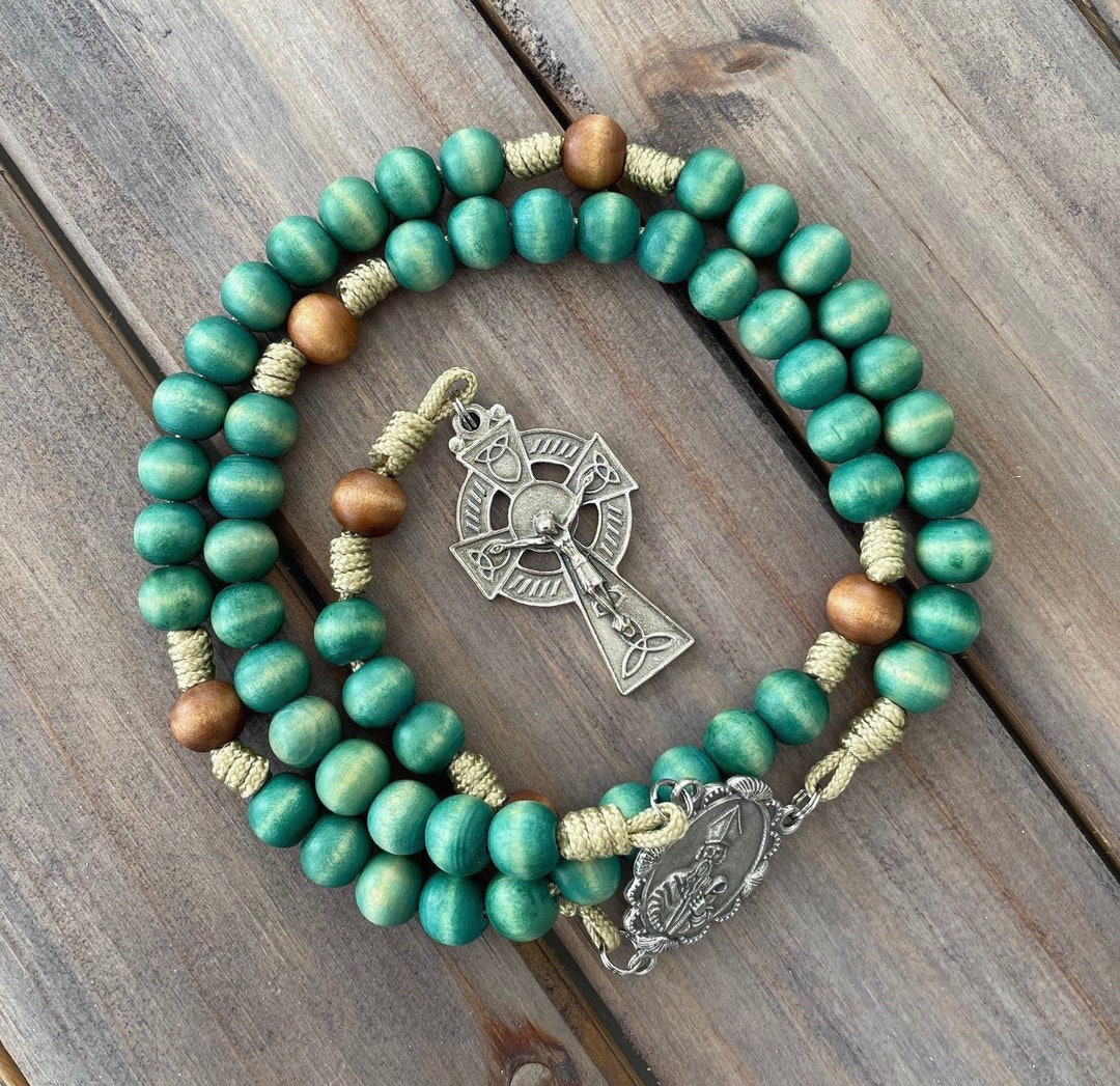 St. Patrick Irish Catholic Rosary Regina Rosaries - Etsy