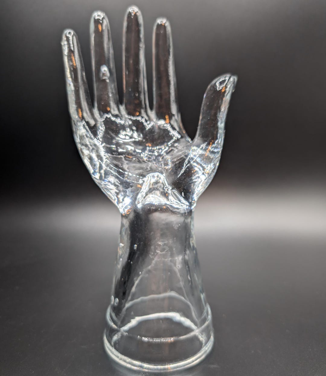 Glass Hand Form, Vintage - Etsy
