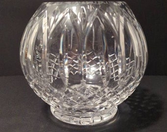 Crystal Glass Rose Bowl - Etsy