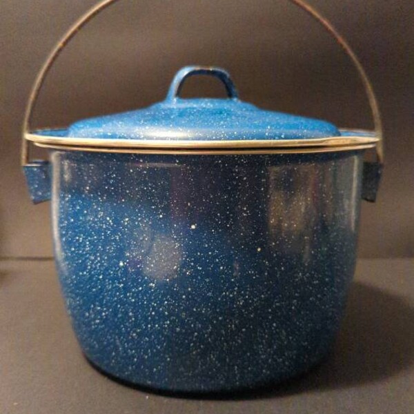 Enamel Pot - Etsy