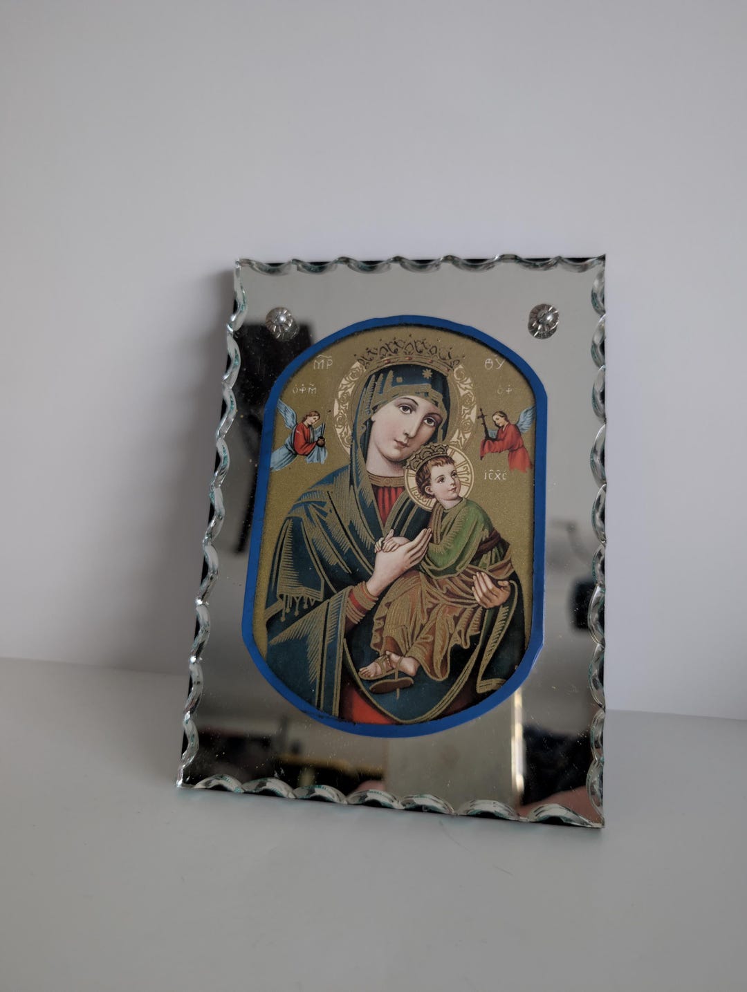 Religious Mirror, Virgin Mary - Etsy