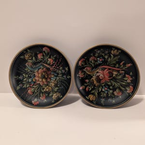 Decorative Bowls, Set of Two, Hand Painted Netherlands - Etsy