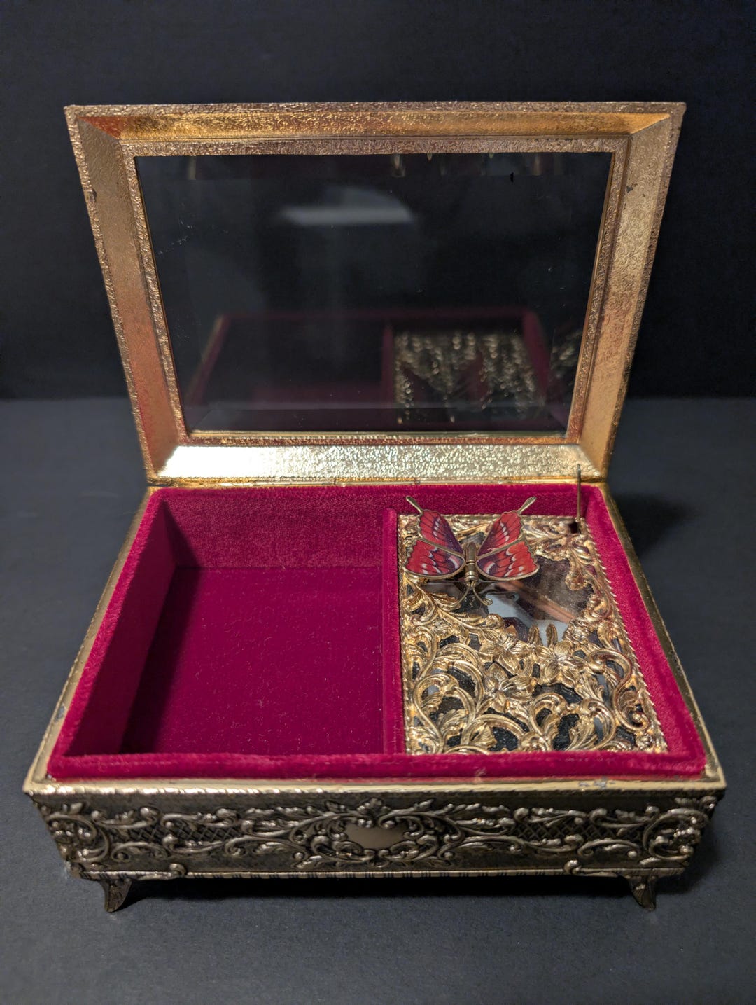 Moving Butterfly Music Box, San Francisco Music Box Company - Etsy
