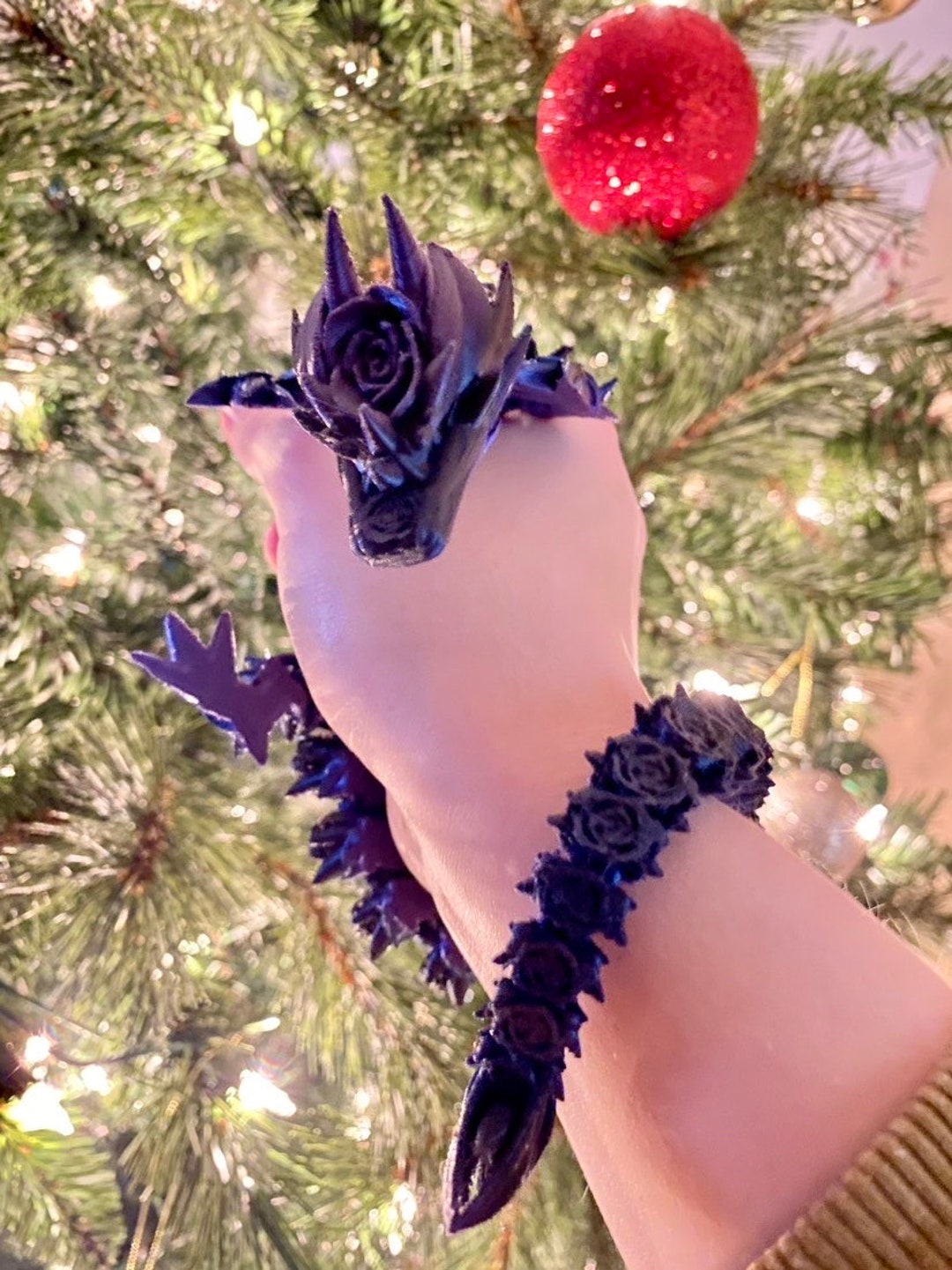 Rose Dragon Articulating Fidgets Decorative Toys - Etsy