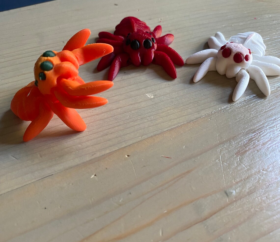 Jumpy Spider Fidget Multi Pack: Pocket Size Halloween Toy - Etsy