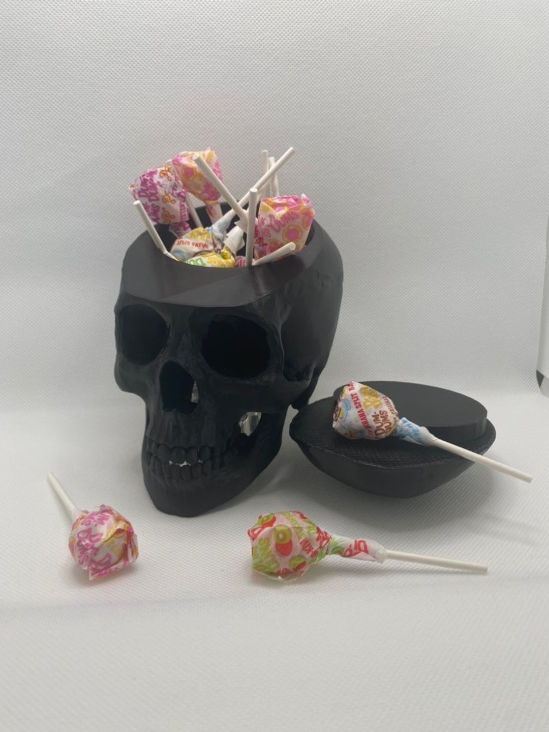 Human Skull Container | Base & Lid | Fun, Decorative and Unique - Etsy