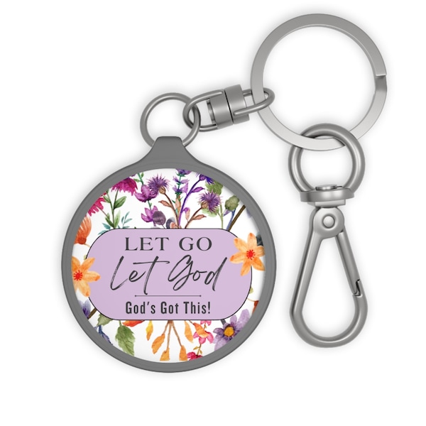 Let God Keychain - Etsy