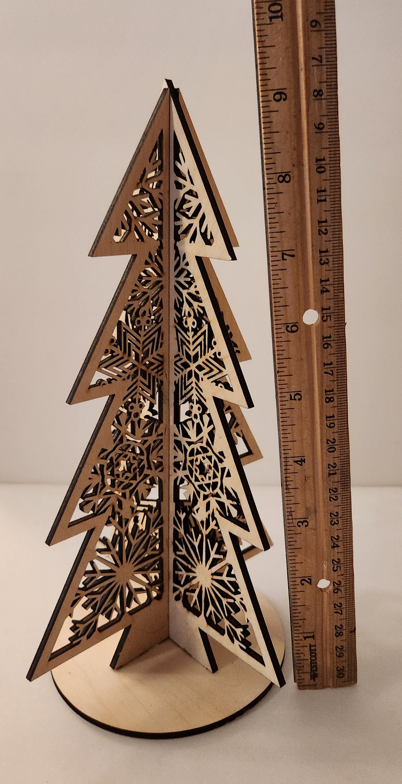 3d Wood Christmas Tree Style 2 - Etsy