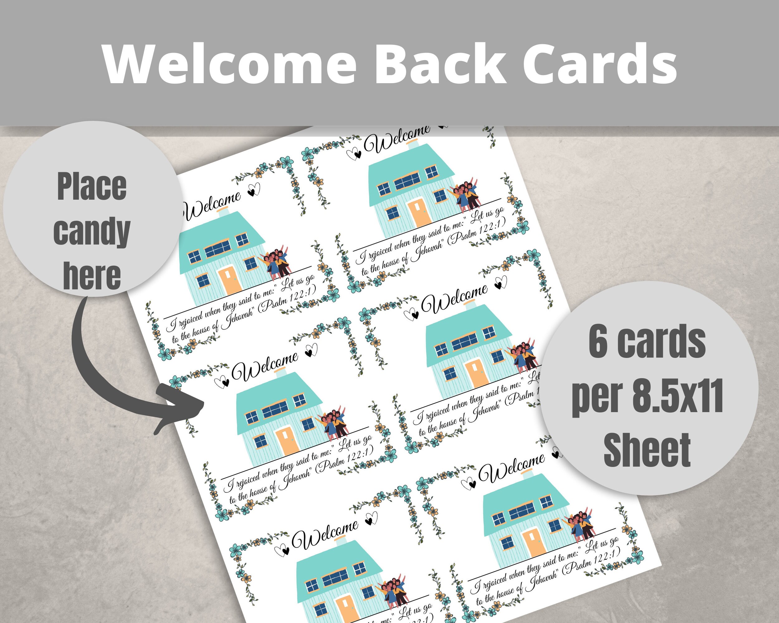 Welcome Back JW Meetings Printable - Etsy