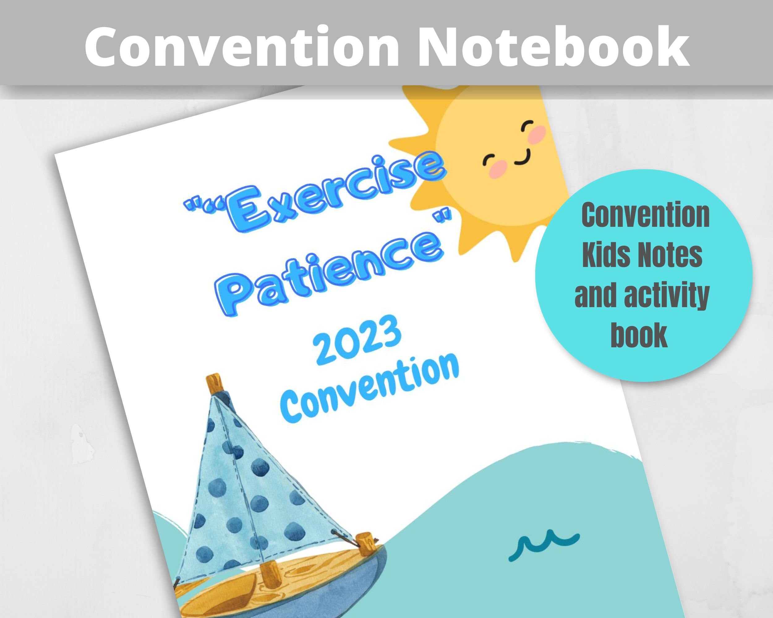 Tenga Paciencia 2023 Asamblea- Kids Activity Notebook Bundle Spanish ...