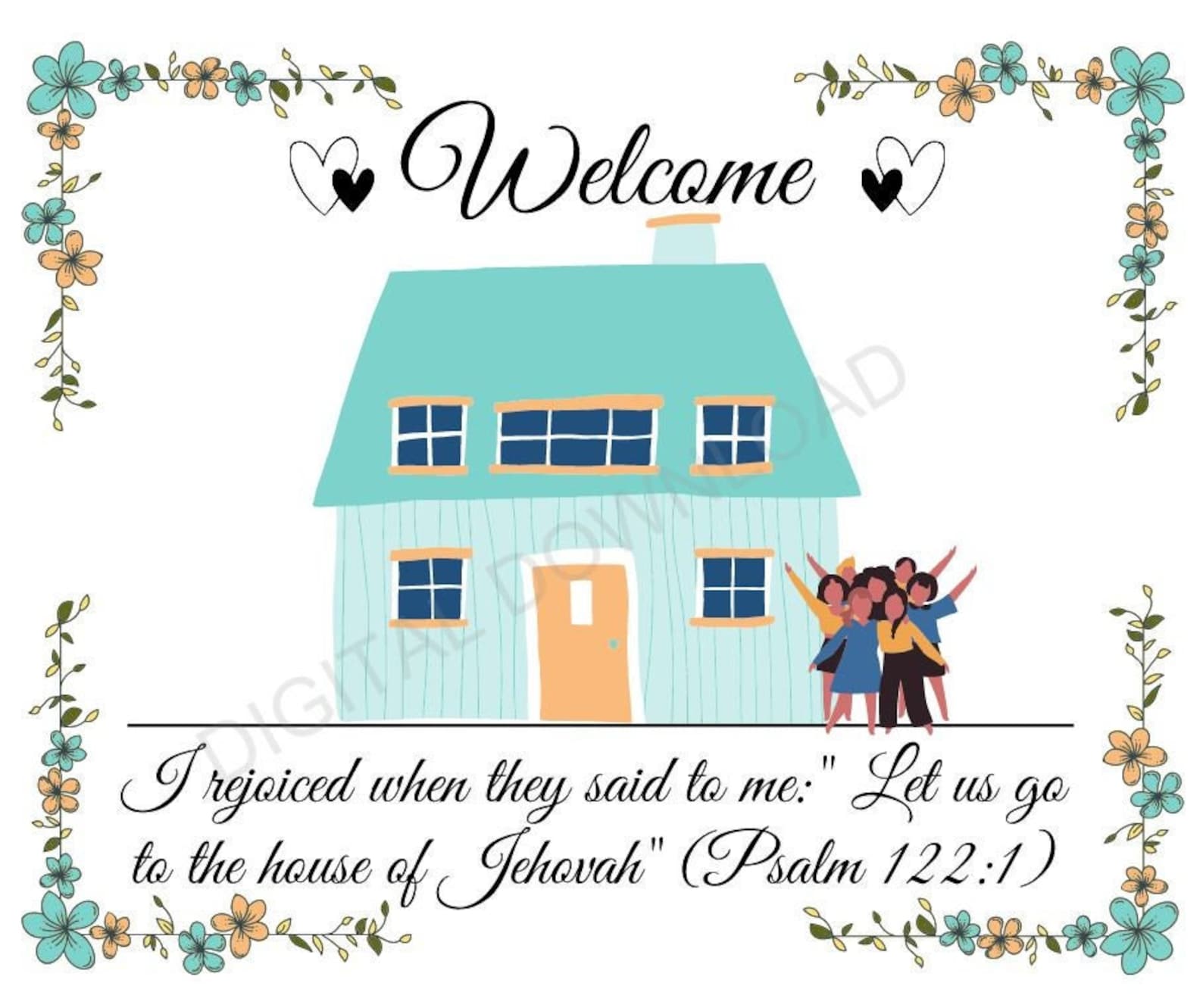 Welcome Back JW Meetings Printable - Etsy Canada