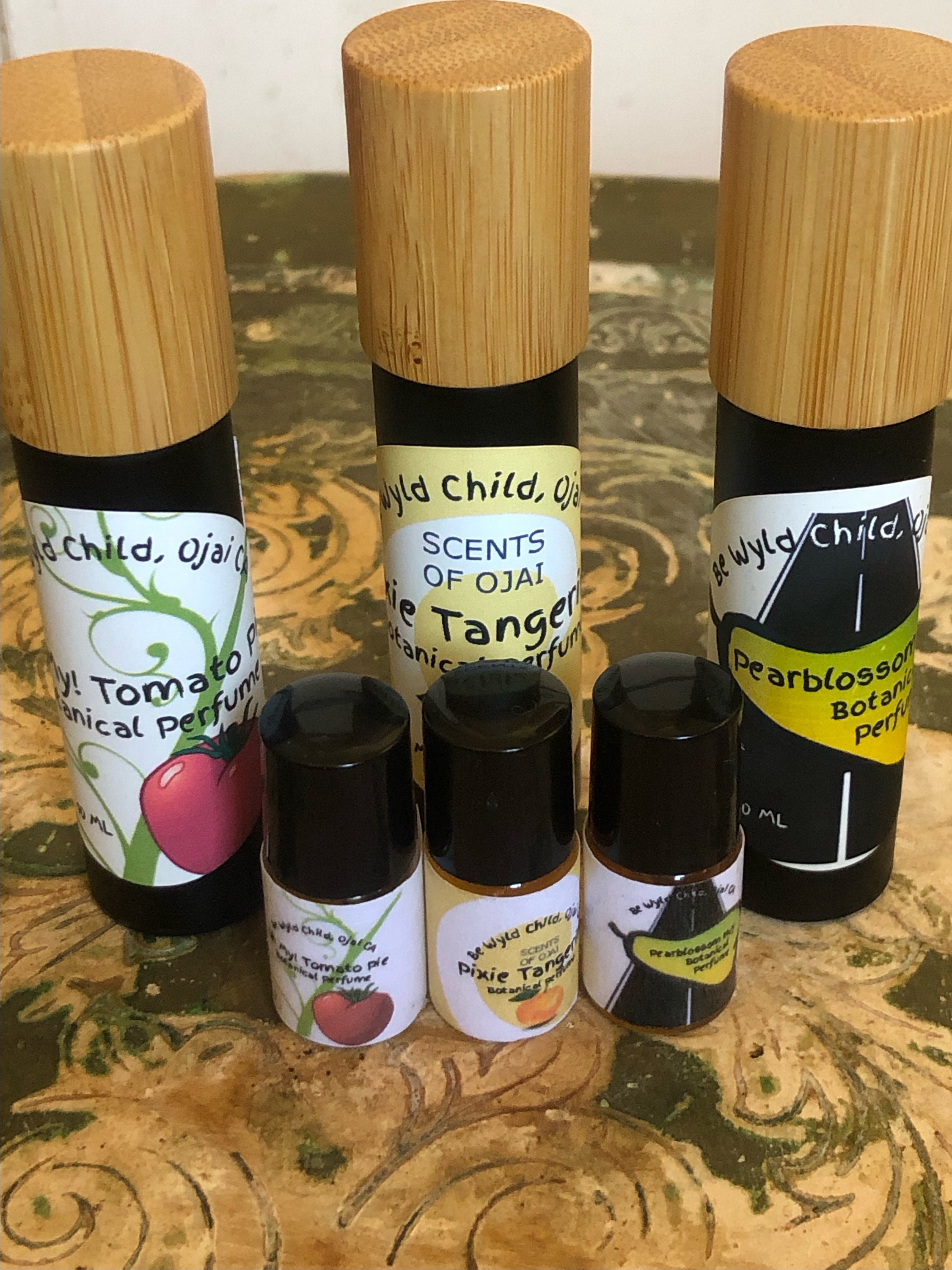Farmers Market Natural Tomato Leaf Perfume in a Roll On. Natural Scents ...