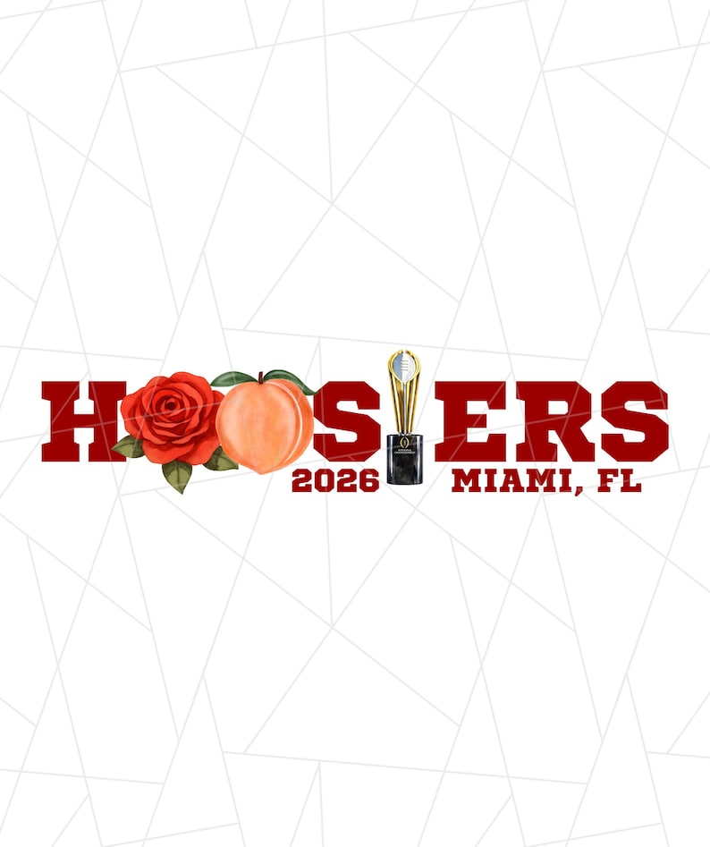 HOOSIERS 2026 Miami, FL - Indiana National Champions - DIGITAL Download ...