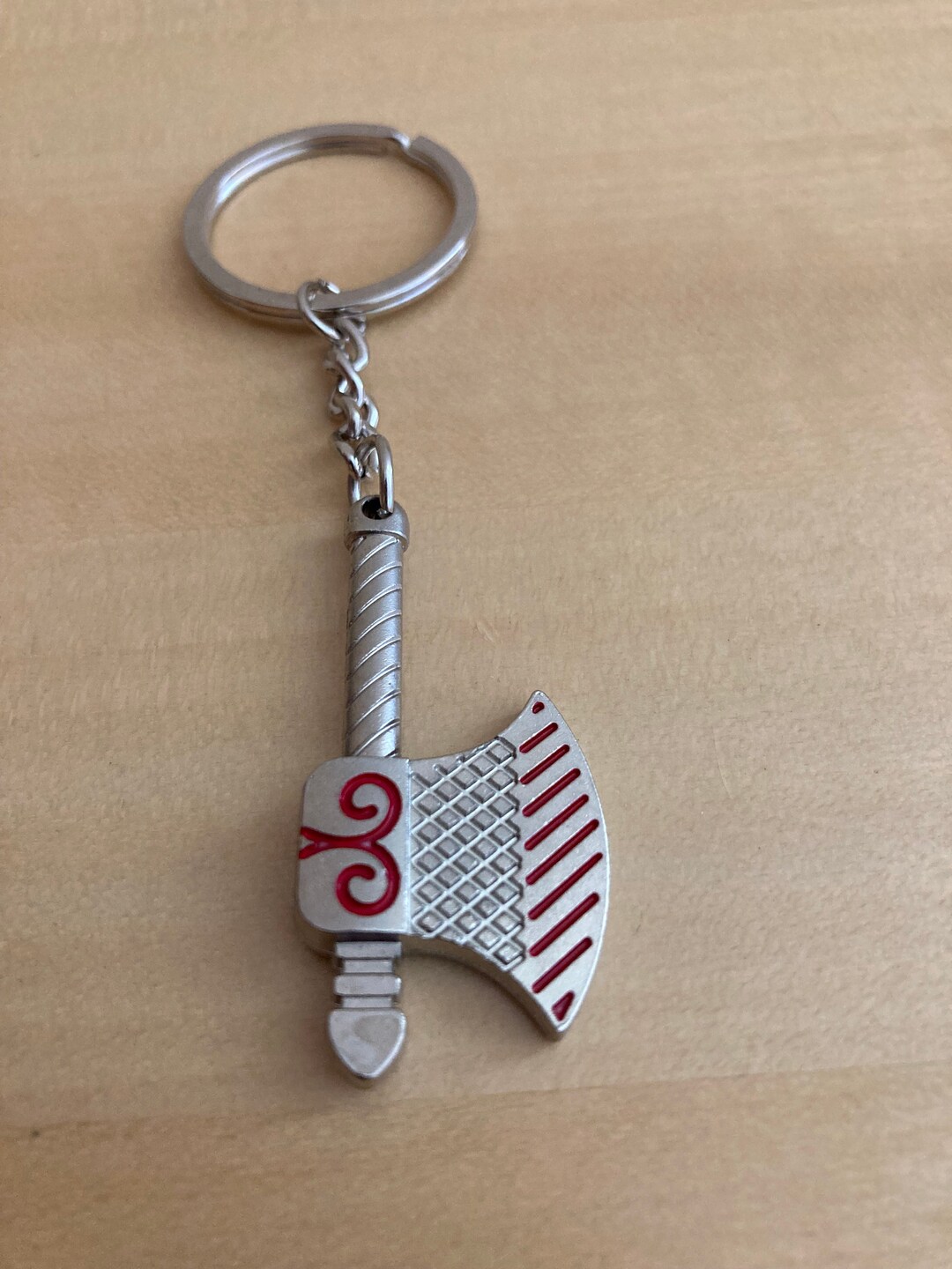 Viking Axe Keychain - Etsy