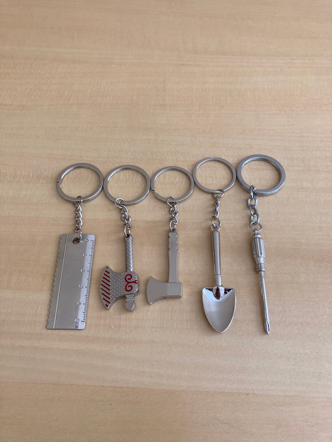 Mini Tool Keychains - Etsy