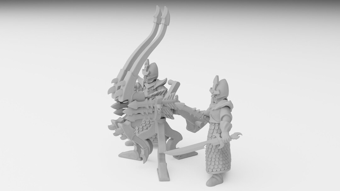 Dark Elven Army Bolt Thrower, Ilhadiel, Dark Elf, Twilight Kin - Etsy