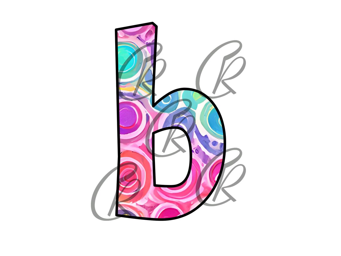 Colorful Letters and Numbers for Scrapbooking or School - Etsy