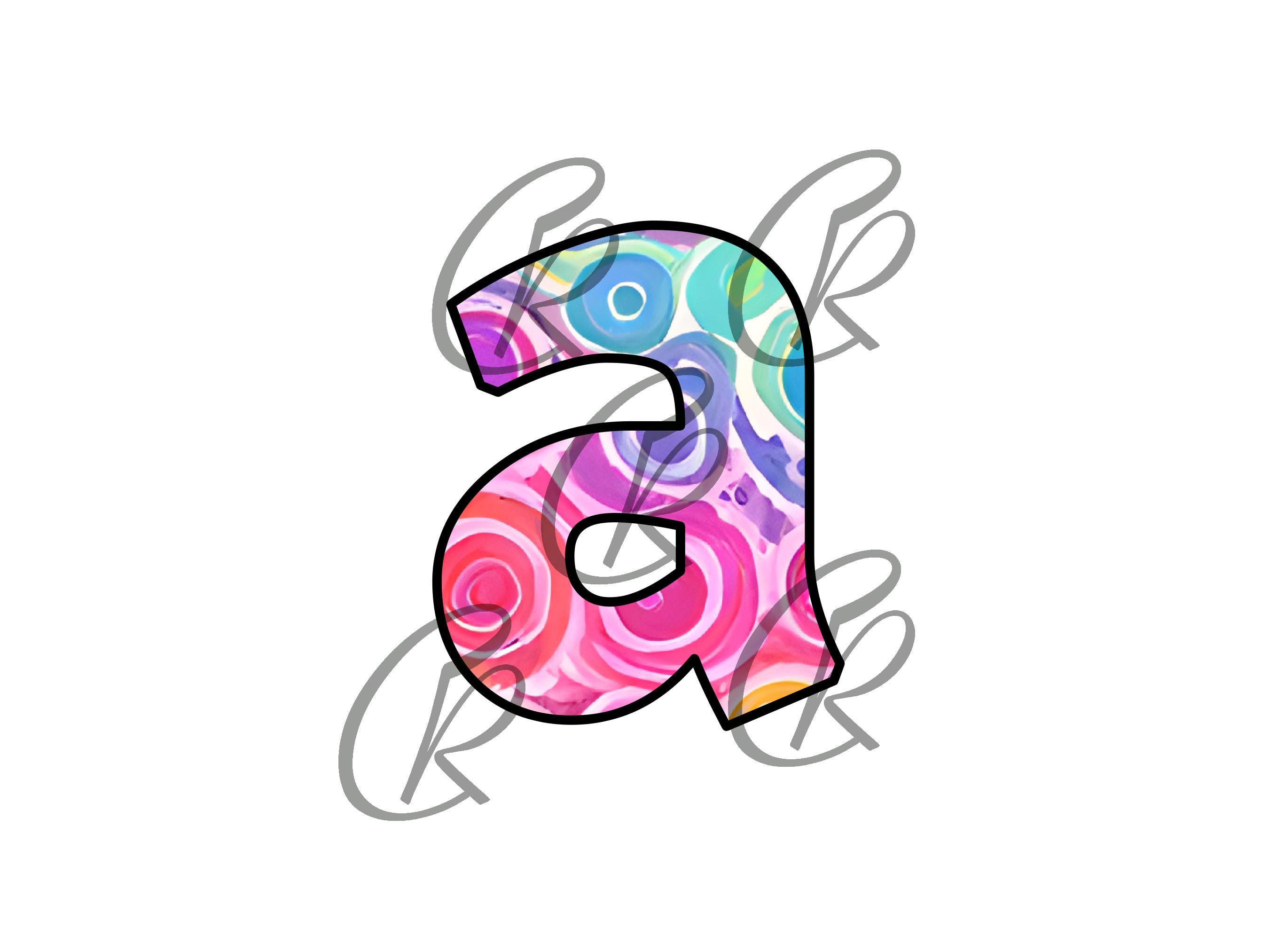 Colorful Letters and Numbers for Scrapbooking or School - Etsy