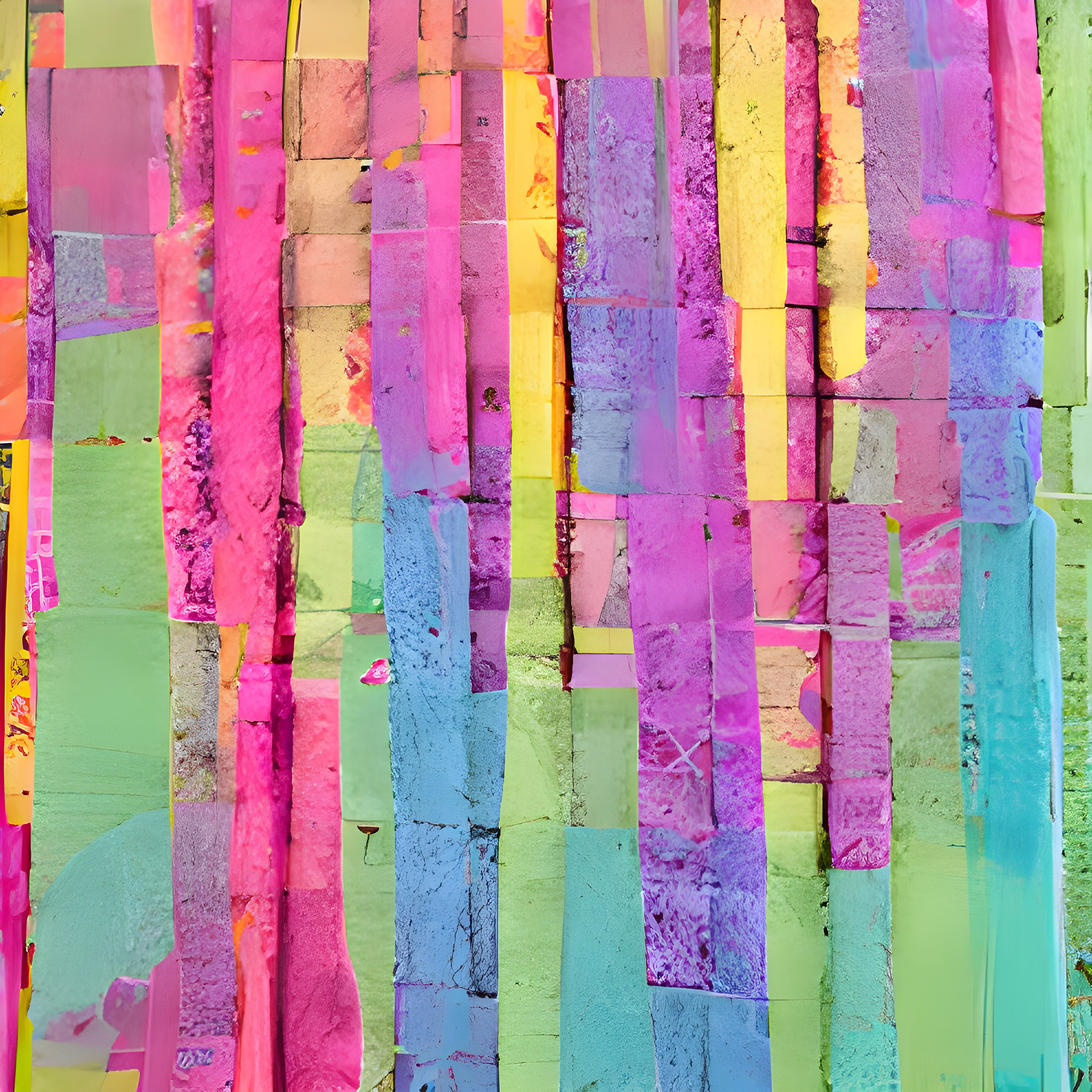 Abstract Art Digital Paper, Printable Download, Colorful Instant ...