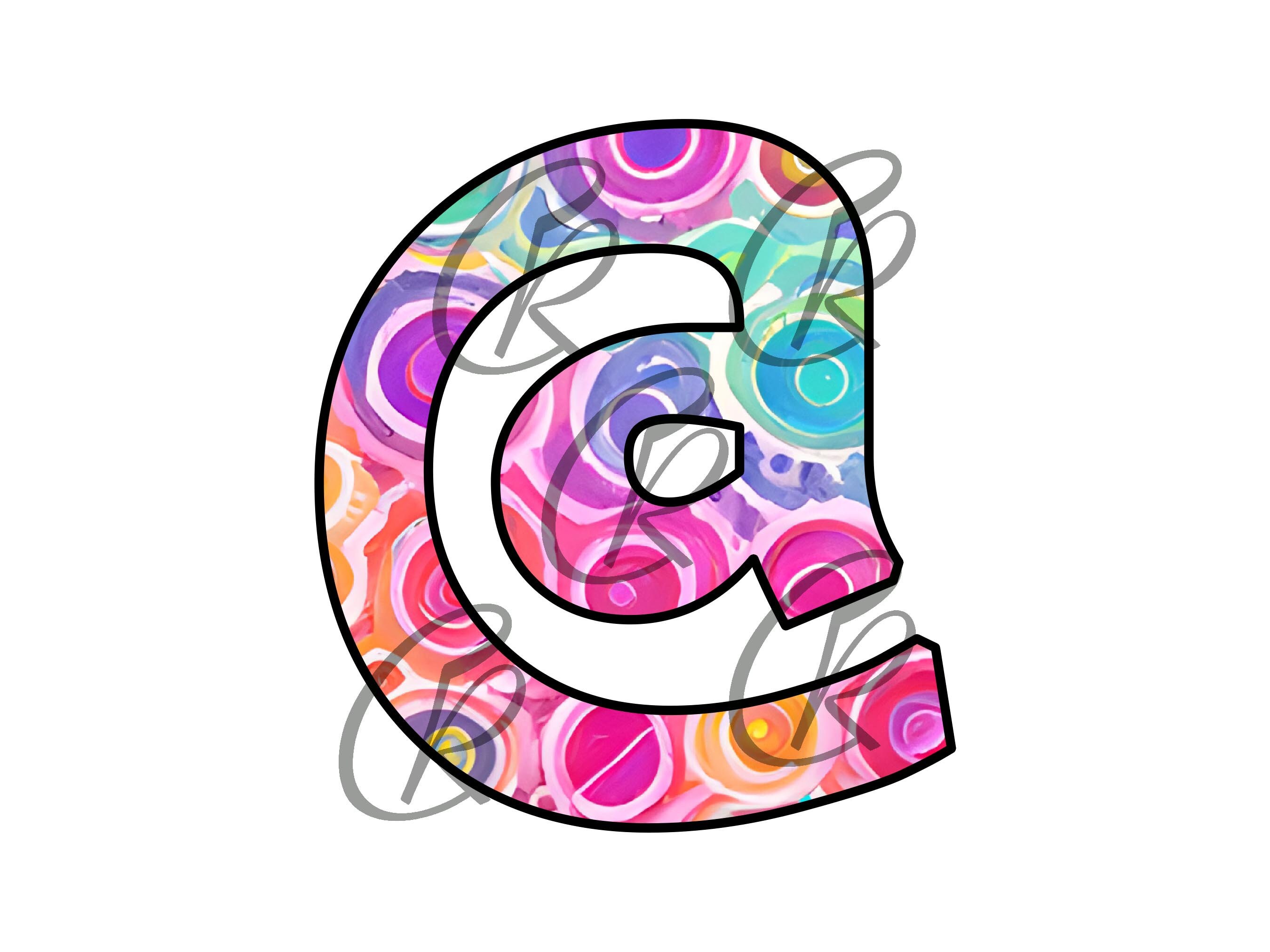 Colorful Letters and Numbers for Scrapbooking or School - Etsy