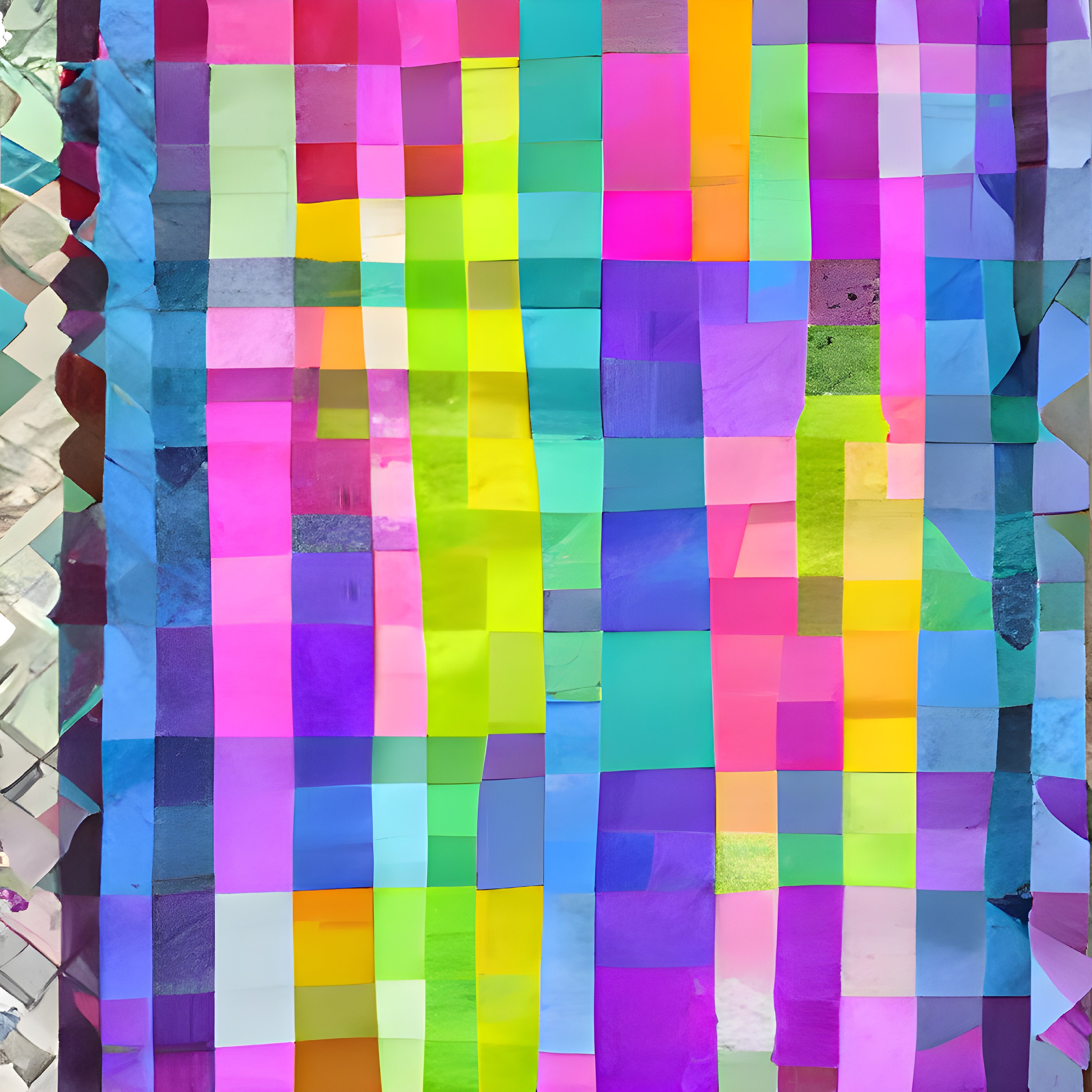 Abstract Art Digital Paper, Printable Download, Colorful Instant ...