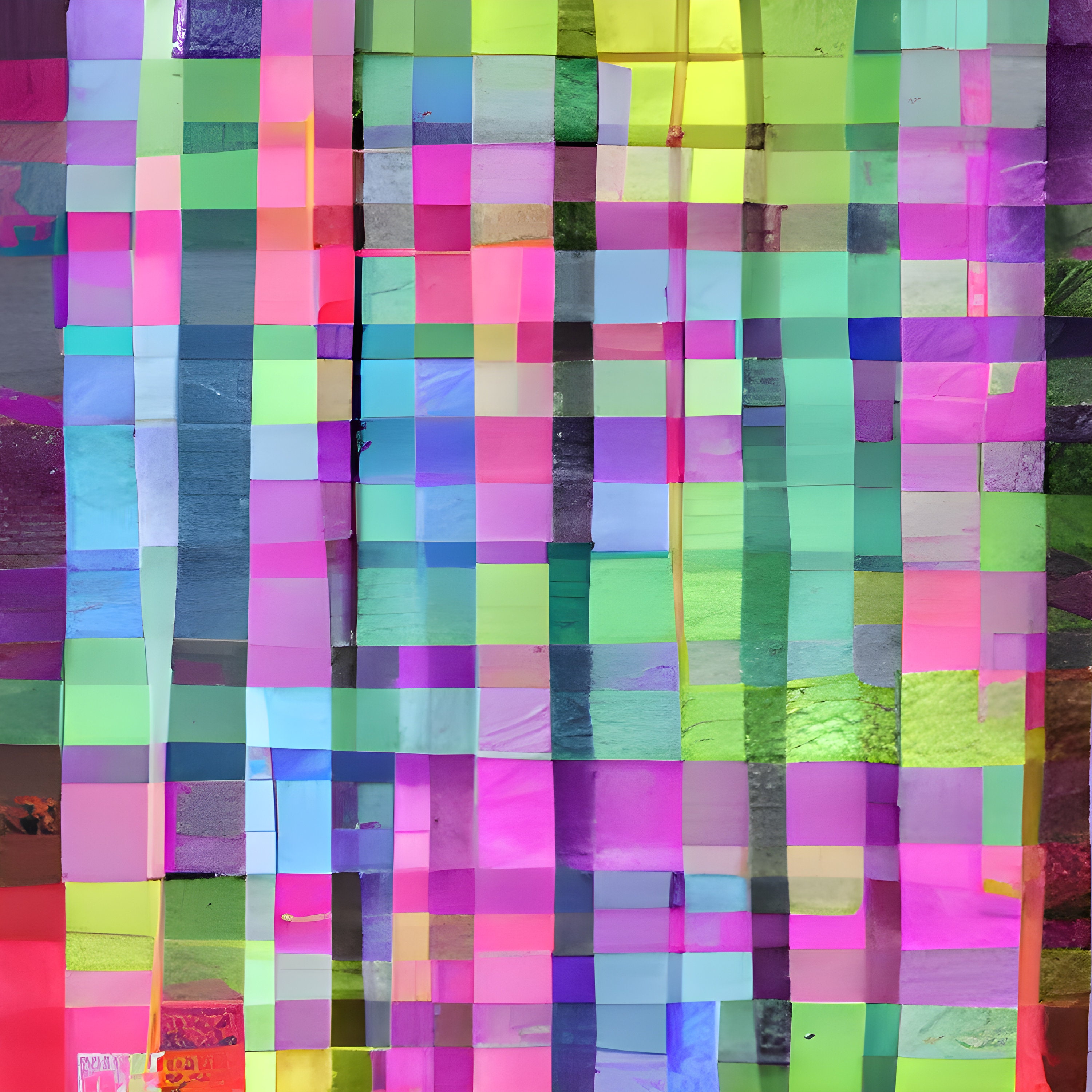 Abstract Art Digital Paper, Printable Download, Colorful Instant ...