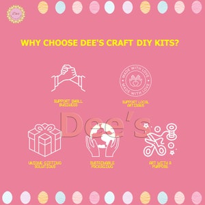 Easter Eggs DIY Painting Kit Spring Break Paint Craft Kit Activity Box ...