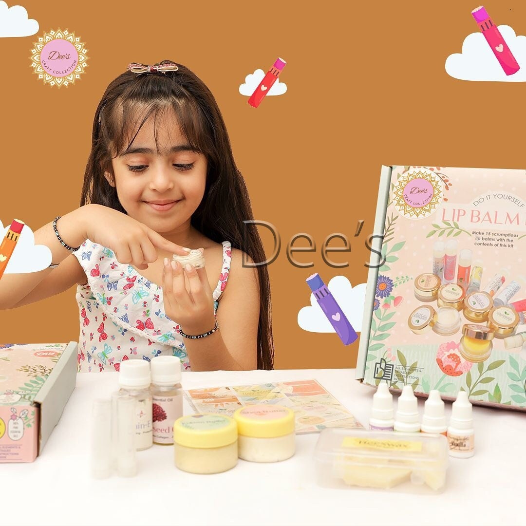 Custom 15 Lip Balm DIY Making Kit Handmade Natural Moisturizing ...