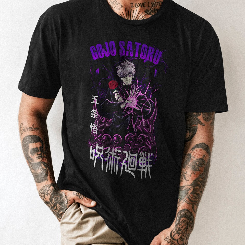 Gojo Satoru Shirt - Jujutsu Kaisen, Jujutsu Kaisen Gojo Shirt Designed ...