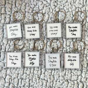 Stray Kids SKZ SKZOO Cute Doodled Photo and Handwriting Message Square ...