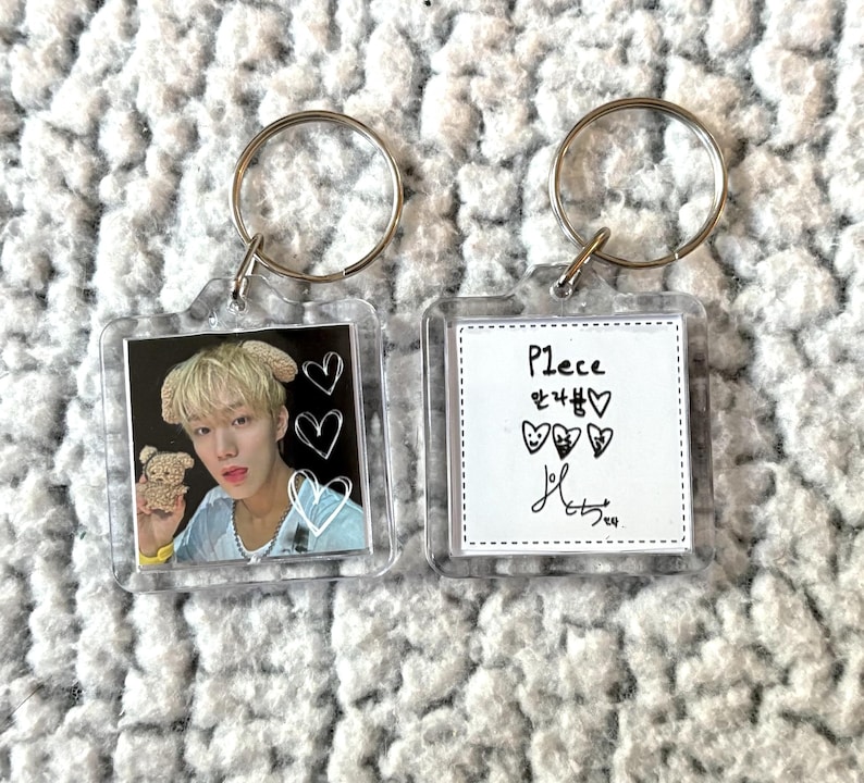 P1harmony P1H Member Cute Doodle Photo and Handwriting Message Double ...