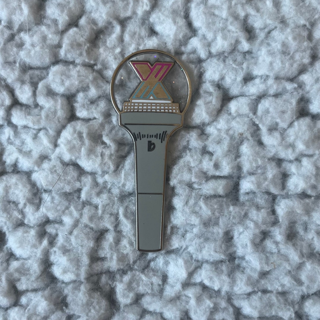 Xdinary Heroes XH Flatbong Light Stick Enamel Pin - Etsy