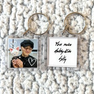 Stray Kids SKZ SKZOO Cute Doodled Photo and Handwriting Message Square ...