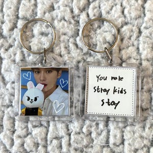 Stray Kids SKZ SKZOO Cute Doodled Photo and Handwriting Message Square ...