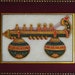 Set of 6 Musical Instrument Hand Painted Painting, Fine Art Work, Rare ...