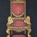 19th Century Indian Throne Painting: Vintage Miniature Art - Etsy